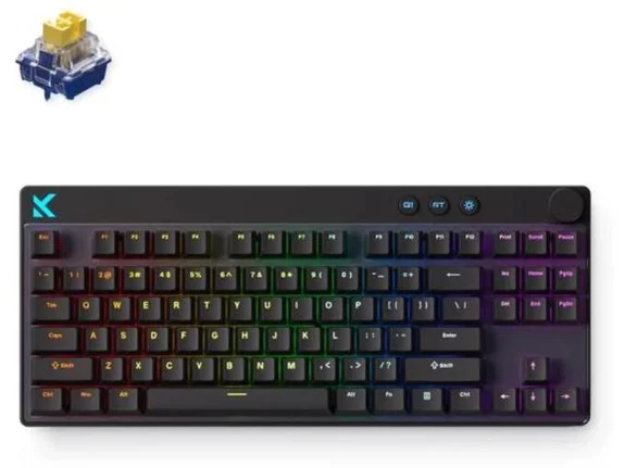 MCHOSE Žična Gaming tastatura Mix 87