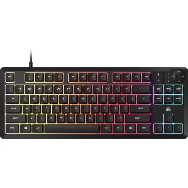 CORSAIR Tastatura žična gaming Corsair K55 CORE TKL RGB CH-9216065-NA