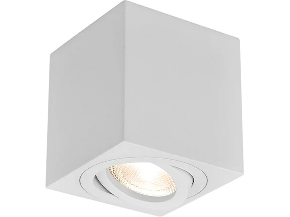 Braytron Ugradna rozetna Gama 8011, GU10, kvadratna, bela BH04-30310