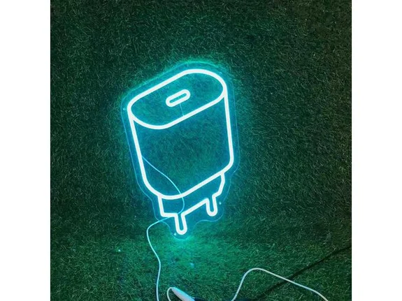 NEON svetleci reklamni znak Punjač
