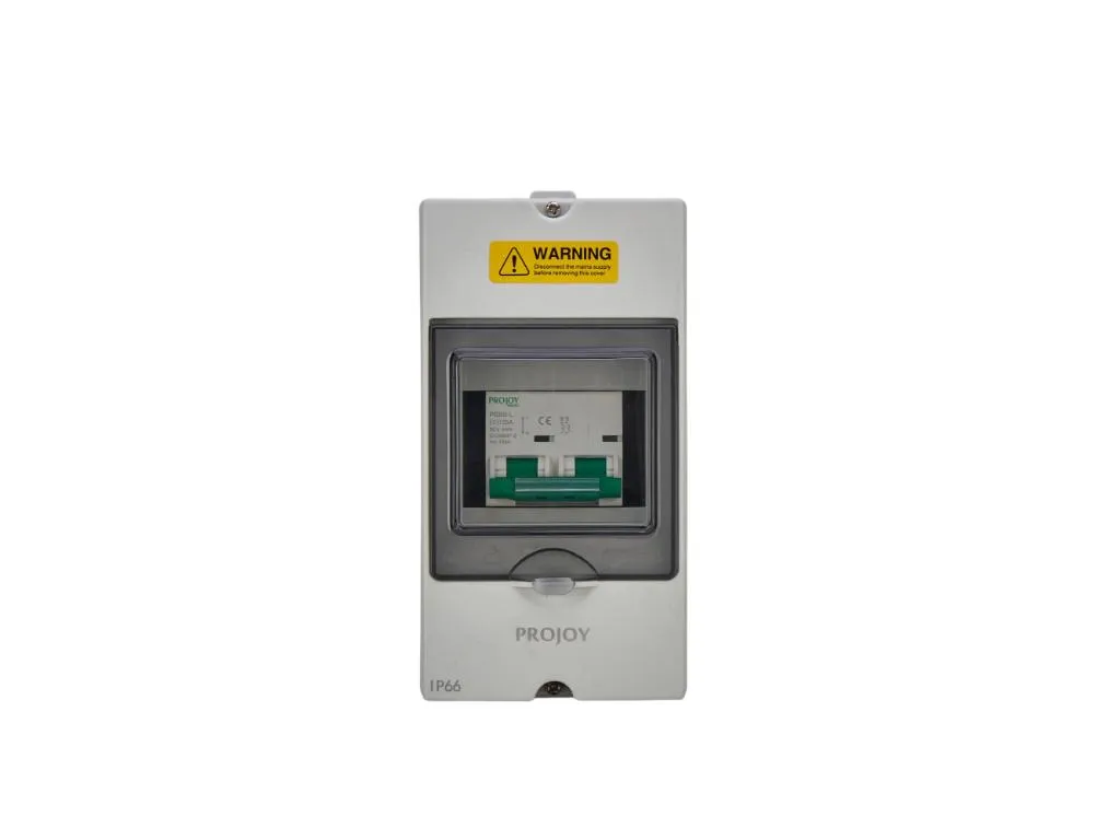 Projoy Electric Opcije za SE PROJOY Automatski prekidac DC Miniature Circuit Breaker with enclosure, 2P 125A 160V