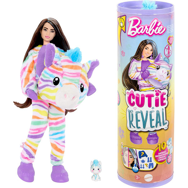BARBIE CUTIE REVEAL-ZEBRAID: EK000856626