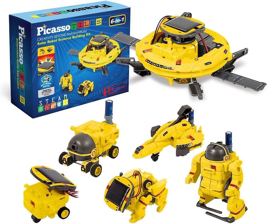 PICASSO TILES SOLARNI UFO ROBOT SET 6 U 1ID: EK000856544