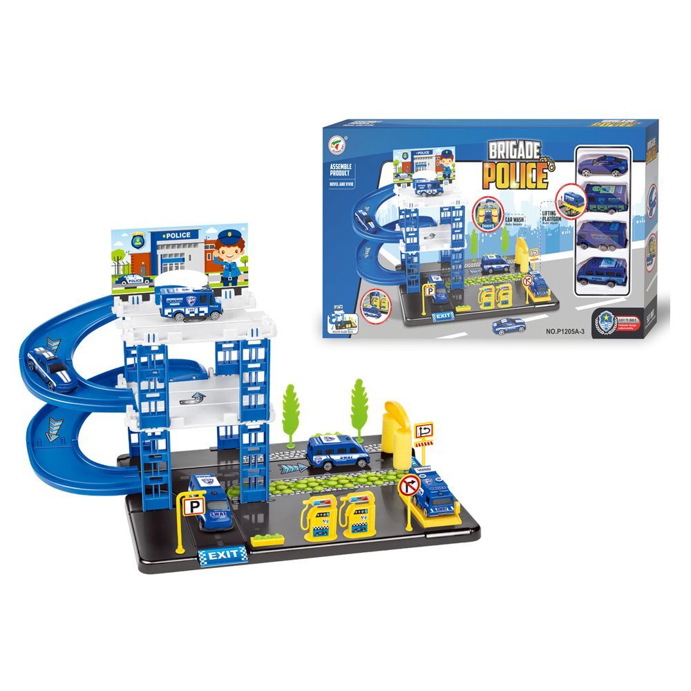 NTOYS: POLICIJSKI SET SA 4 AUTIĆAID: EK000856538