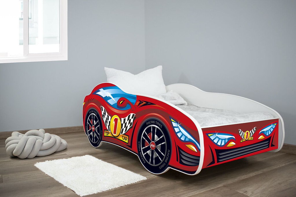 Dečiji krevet 160x80(trkački auto) TOP CAR 7431ID: EK000738383