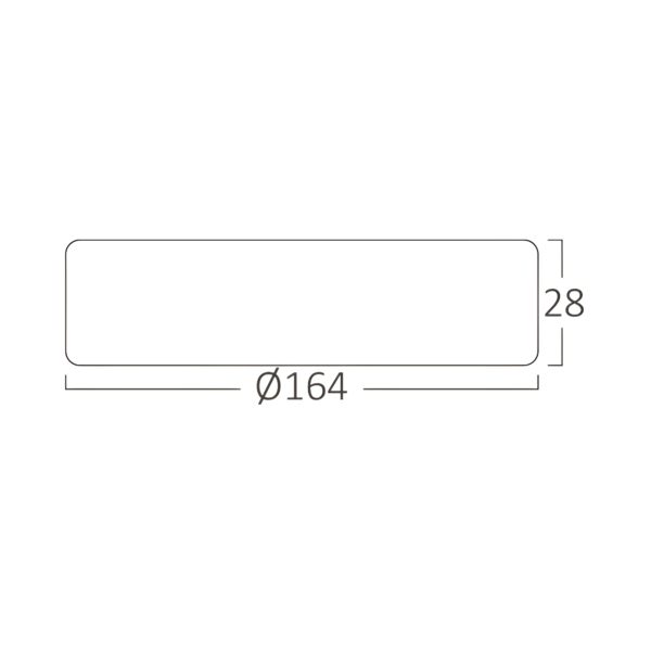 LED PANEL 12W NADGRADNI OKRUGLI 6500K BP03-41230 Braytron