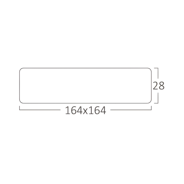 LED PANEL 12W NADGRADNI KVADRATNI 6500K BP04-41230 Braytron