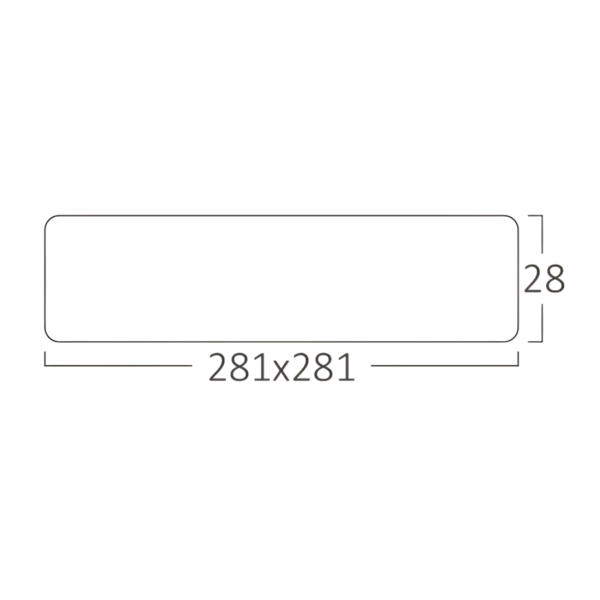 LED PANEL 24W NADGRADNI KVADRATNI 6500K BP04-42430 Braytron