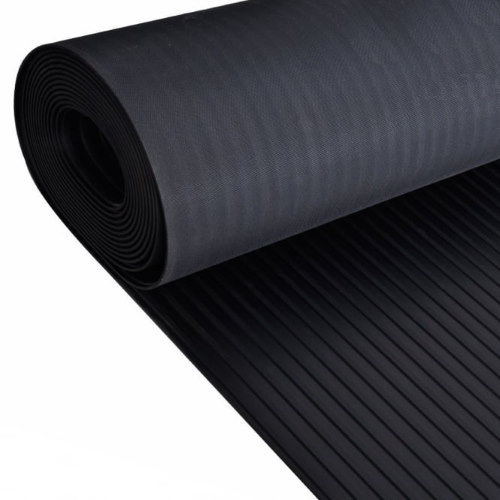 Gumena ploča u rolni Srednji Dezen Crna protivklizna – 3 x 1200mm