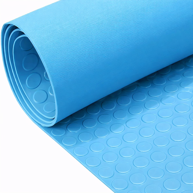 Gumena ploča Bolo u rolni Plava protivklizna – 3 x 1200mm