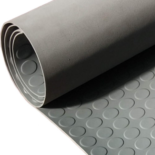 Gumena ploča Bolo u rolni Siva protivklizna – 3 x 1200mm