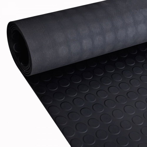 Gumena ploča Bolo u rolni Crna protivklizna – 4 x 1450mm