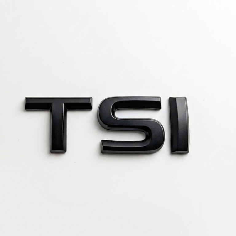 3D Natpis TSI crni – 5467