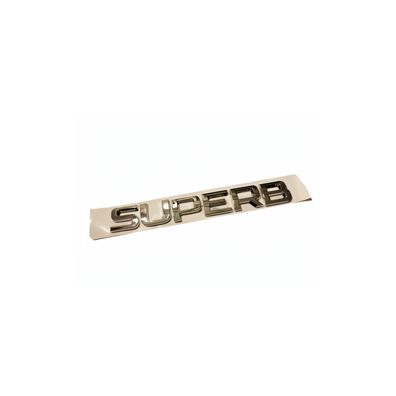 3D Natpis SuperB silver – metalni – 5460