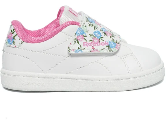 Reebok Sportske patike za devojčice Court Clean Hook & Loop