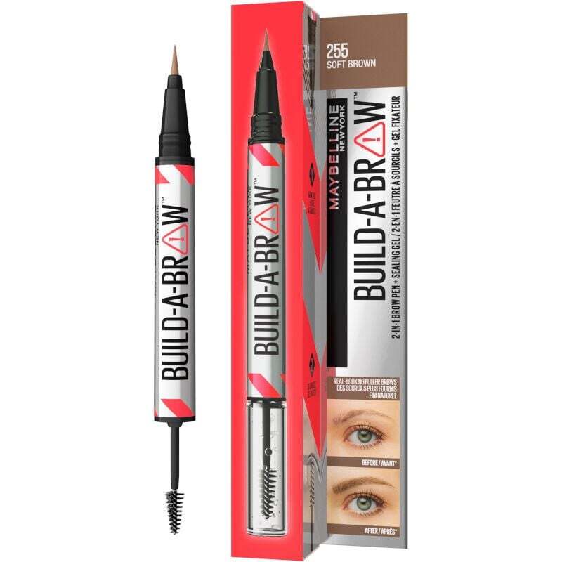 Maybelline New York Build-A-Brow 2 u 1 olovka za obrve i gel za fiksiranje 255 soft brown​ID: EK000854550