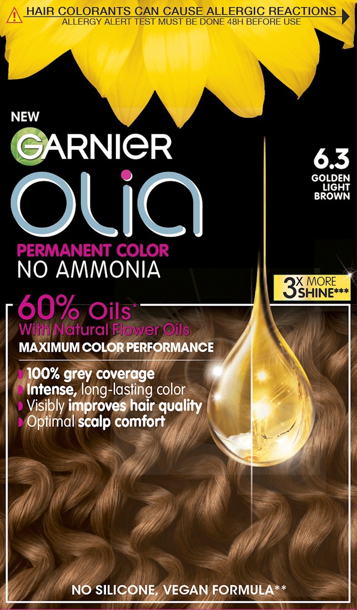 Garnier Olia 6.3 boja za kosu zlatno svetlo smeđaID: EK000851959