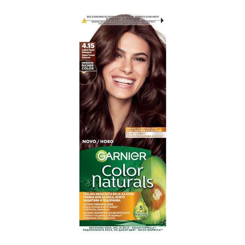 Garnier Color Naturals 4.15 boja za kosu ledeni tamni mahagoniID: EK000851995