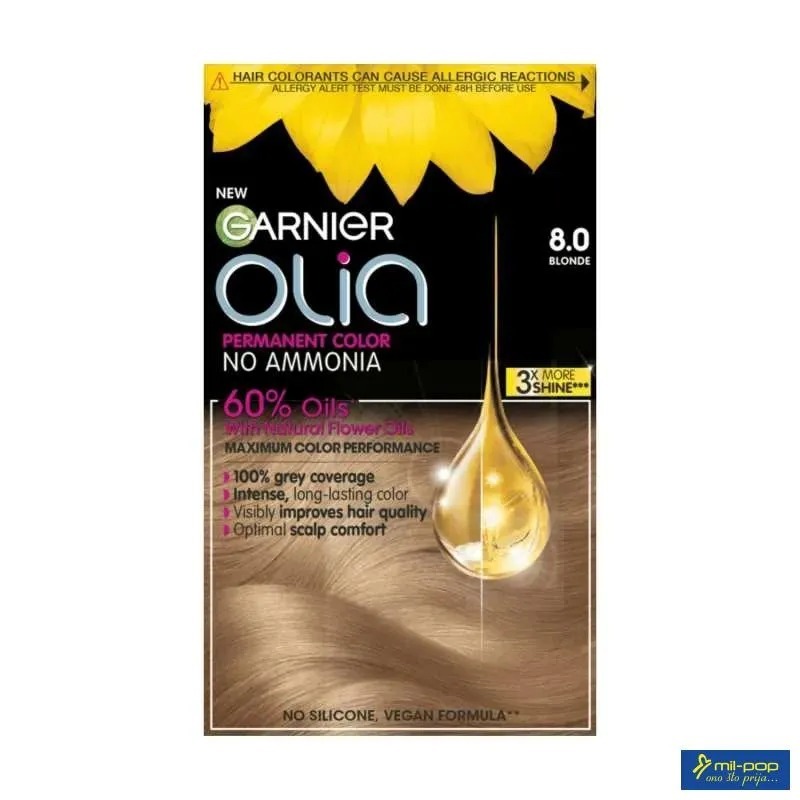 Garnier Olia 8.0 boja za kosu plavaID: EK000851820