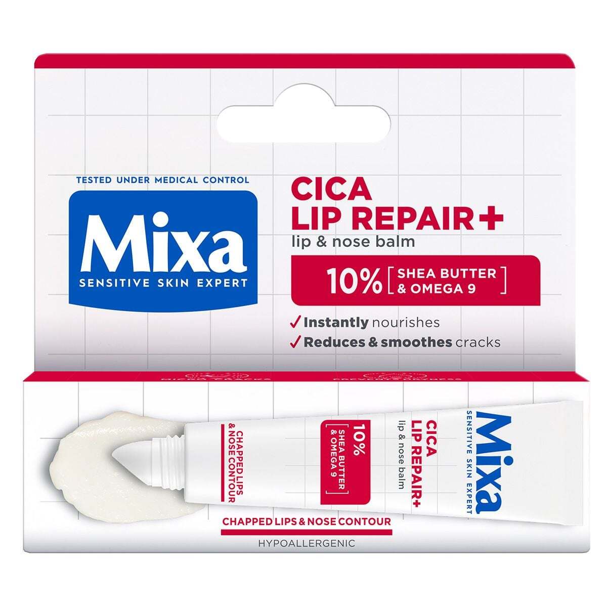 MIXA CICA LIP REPAIR+ Balzam za negu usana i područja oko nosa 10mlID: EK000854596