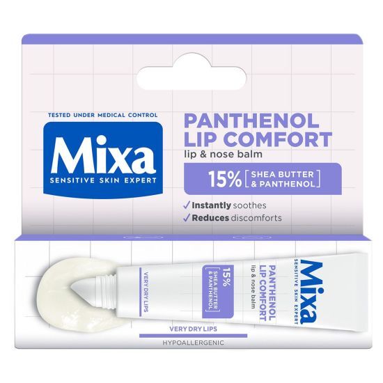 MIXA PANTHENOL LIP COMFORT Balzam za negu usana i područja oko nosa 10mlID: EK000854579