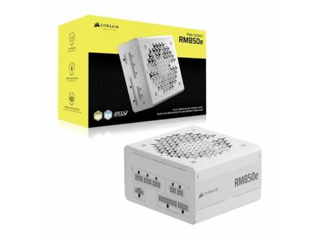 CORSAIR RM850e 80+ Gold Fully Modular White