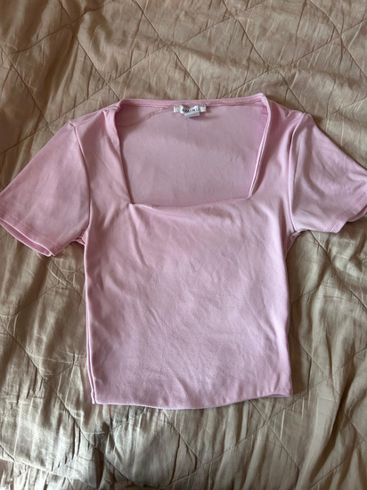 Roze Crop Top
