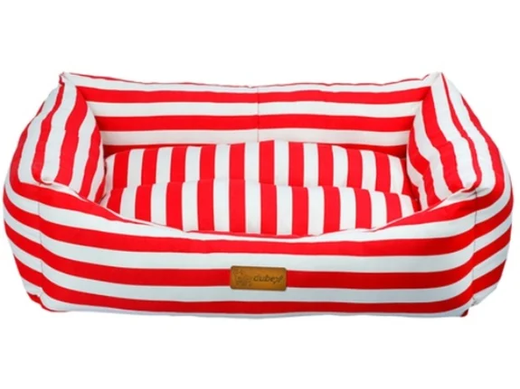 Dubex krevet Makaron crveno beli L 95x75x22cm