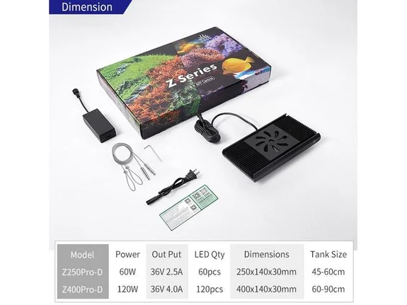 WeekAqua LED lampa Z400 Pro Sea (za morsku akvaristiku)