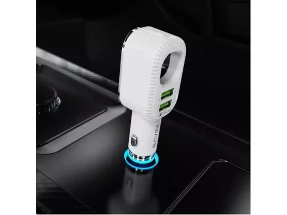 Bavin Auto punjač&sterilizator 36W PD QC3,0 2XUSB +kabl Lightning