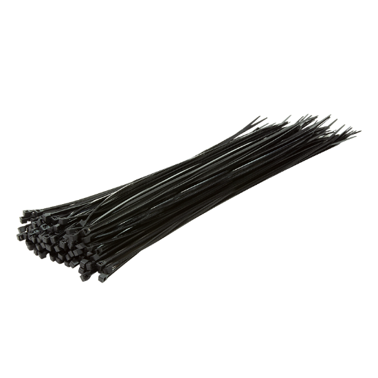 LogiLink Vezice 100 kom, 400 x 4.4mm, crna
