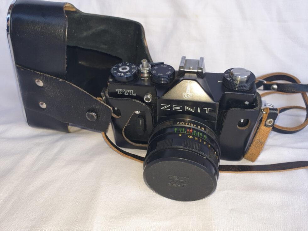 Zenit TTL Olympic Edition (1980) Helios-44M Kolekcionarski
