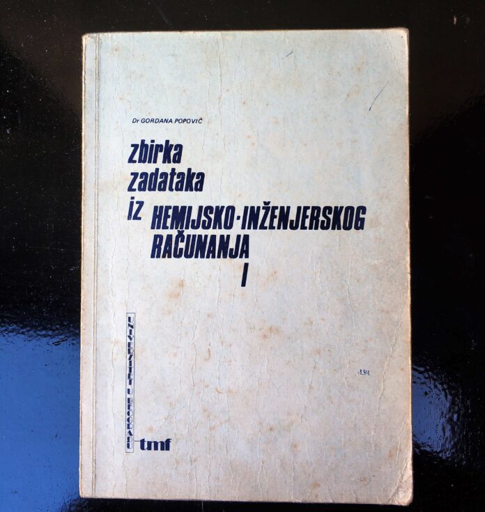 Zbirka zadataka iz hemijsko-inženjerskog računanja