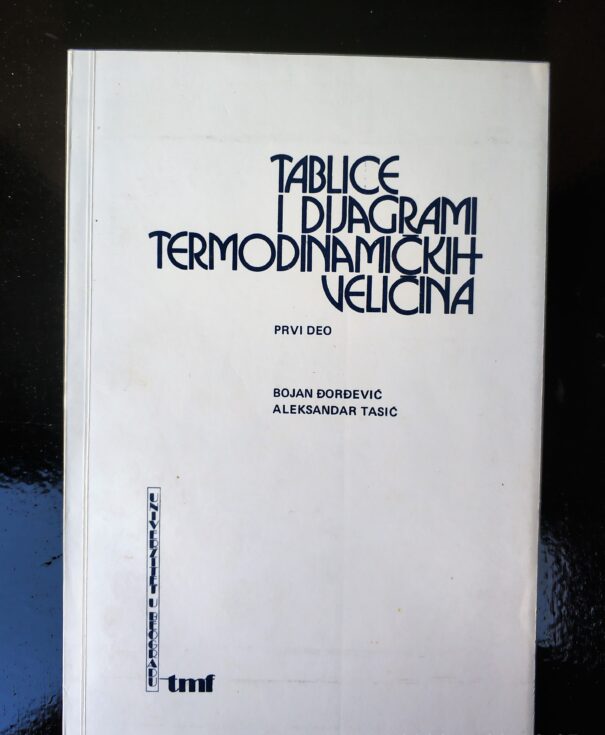 Tablice i dijagrami termodinamičkih veličina