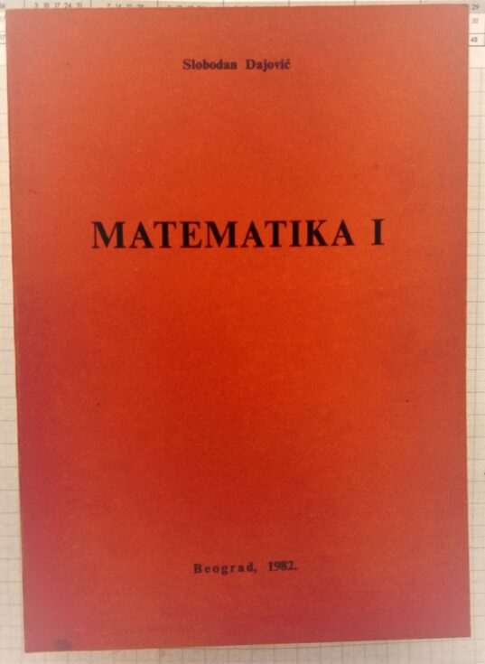 Matematika I