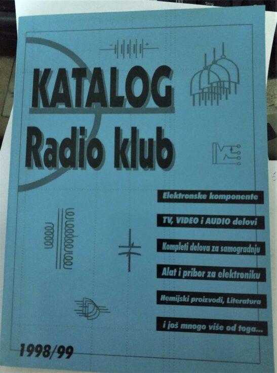 Katalog Radio kluba Nikola Tesla