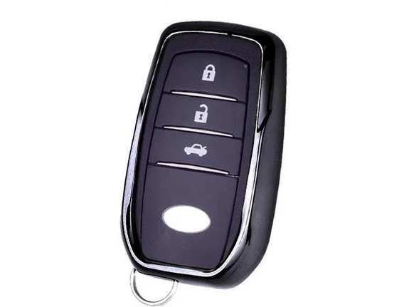 Privezak za ključeve za auto Toyota Crown/Camry/Corolla crni