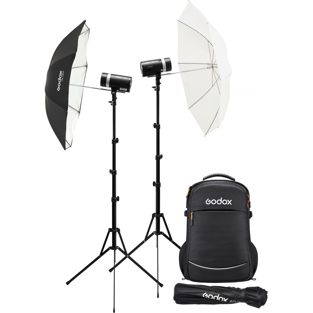 Godox AD300Pro II All-in-One Outdoor Flash (2-Light Kit)