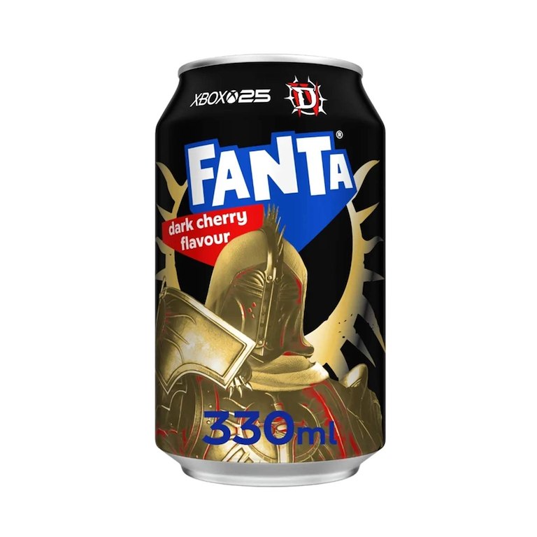 Sok fanta apple cherry 0,33l can