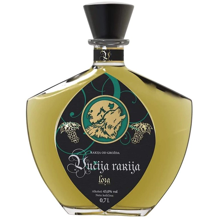 Rakija loza vučija 43% 0,7l simex