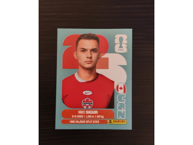 Panini FIFA 2026 USA CAN 16