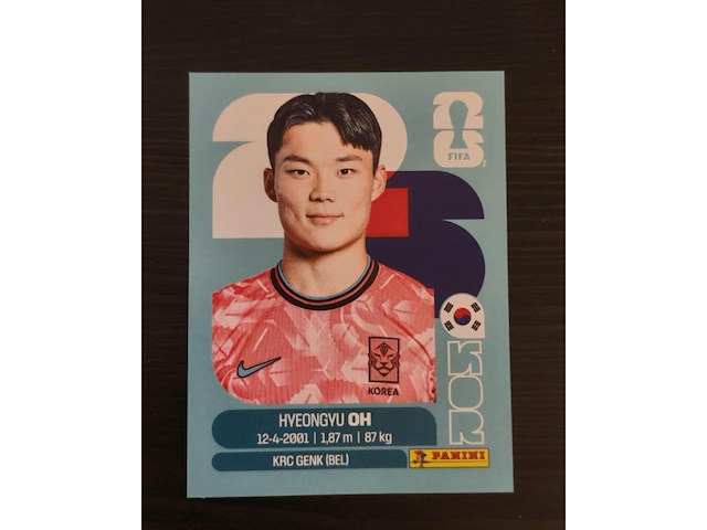 Panini FIFA 2026 USA KOR 20