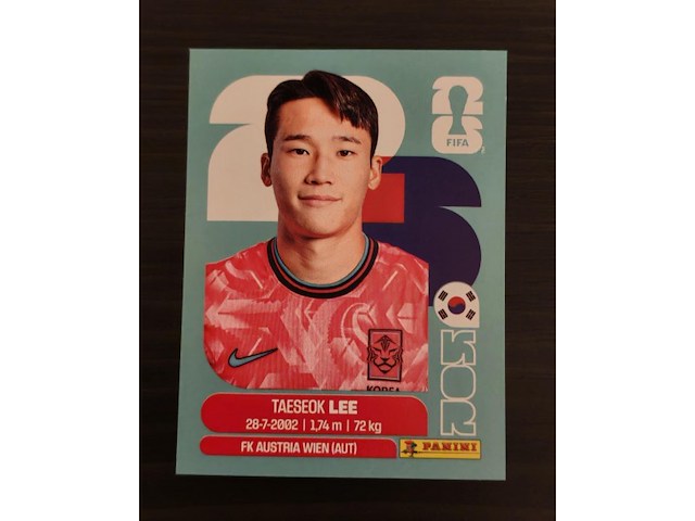 Panini FIFA 2026 USA KOR 08