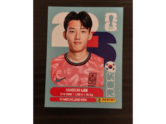 Panini FIFA 2026 USA KOR 07