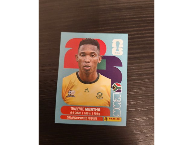 Panini FIFA 2026 USA RSA 12
