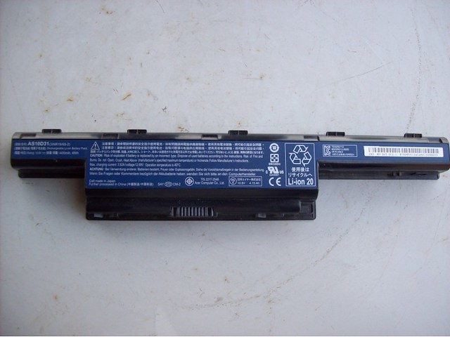Acer baterija laptopa AS10D31, 10.8 V ,4400mAh,orginal
