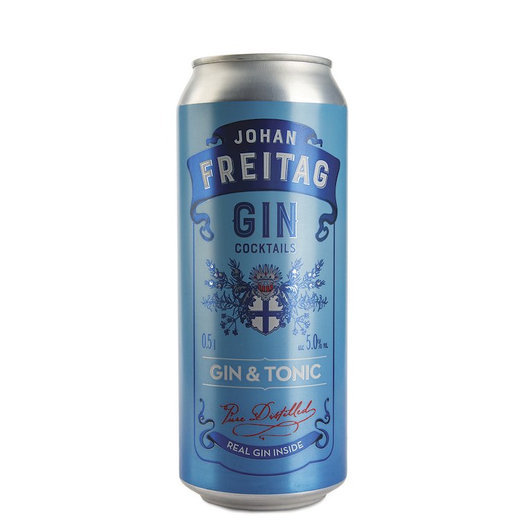 Johan Freitag koktel gin tonik 0.5l