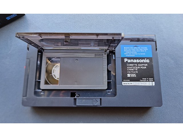 VHS adapter Panasonic VW-TCA7 za VHS C kasete