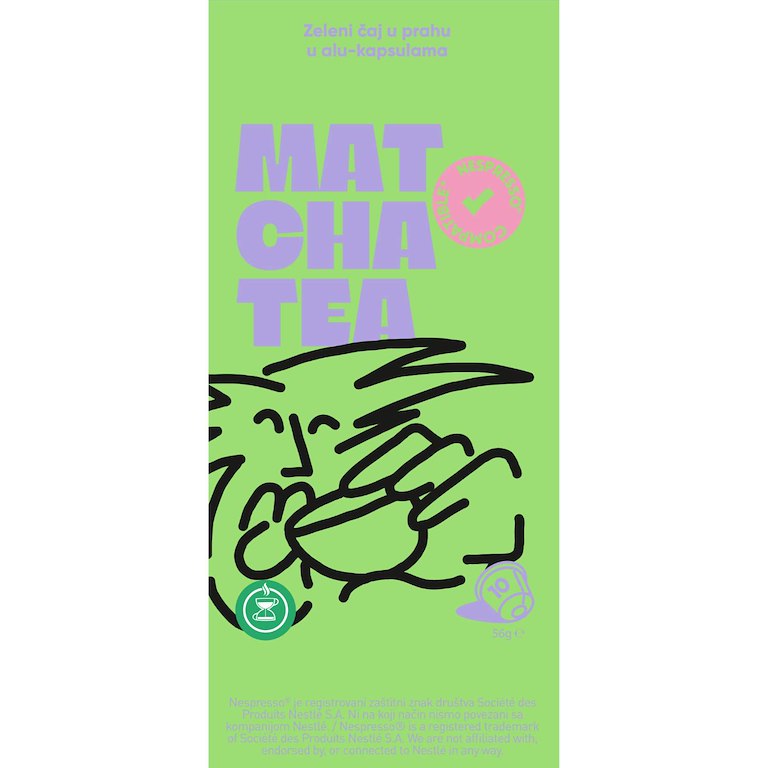Kafeterija kaps matcha tea 55g kafeterija