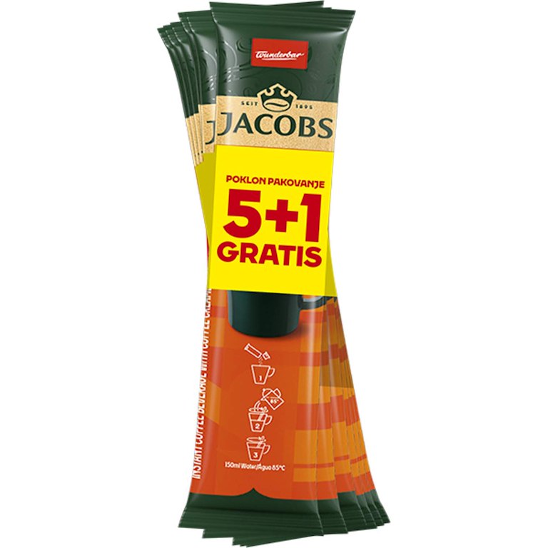 Jacobs inst 3in1 bundl 12.6g 5+1 jacobs
